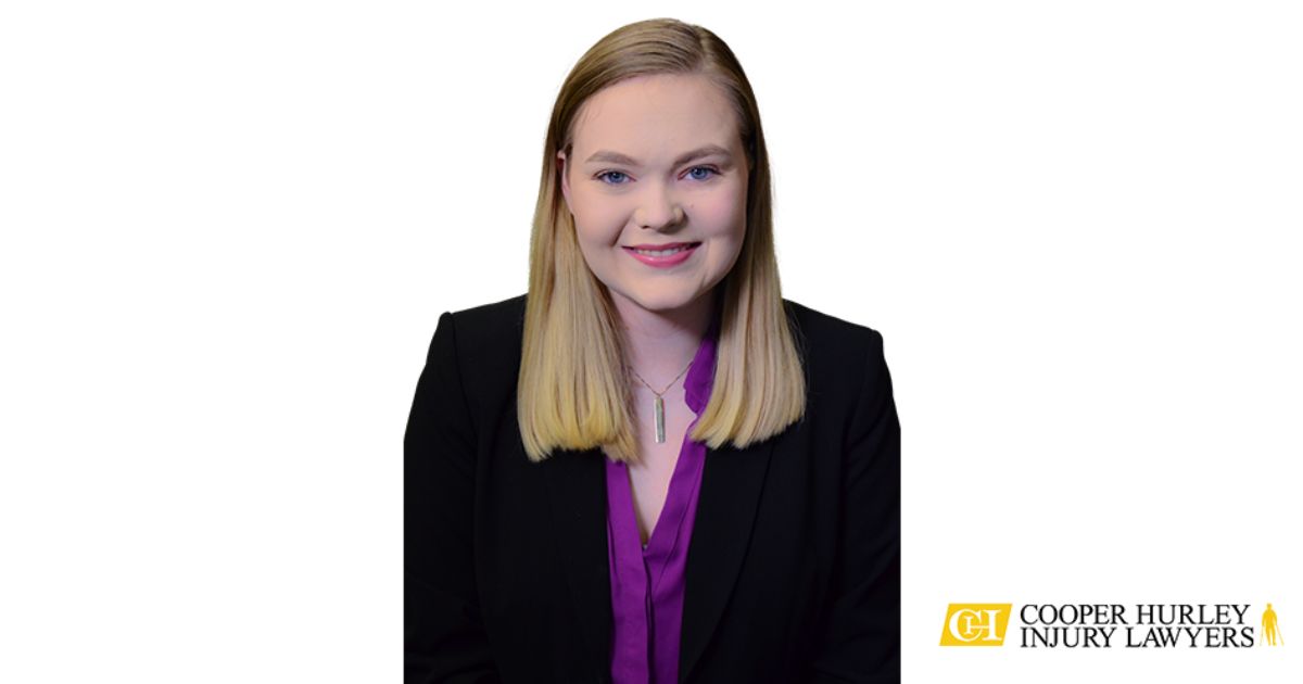 New Attorney Bailey Gifford Joins Cooper Hurley Injury Lawyers