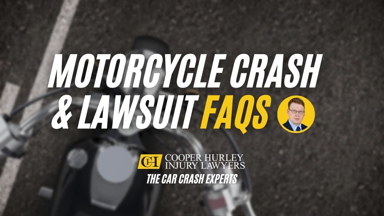 Motorcycle Crash & Lawsuit FAQs - Cooper Hurley Injury Lawyers